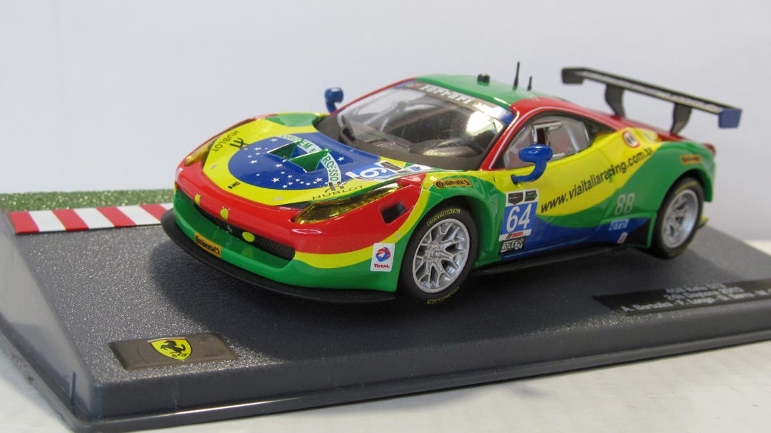 Ferrari 458 Italia GT3 N64 24h Daytona 2015, Altaya, Box. Collectible ...