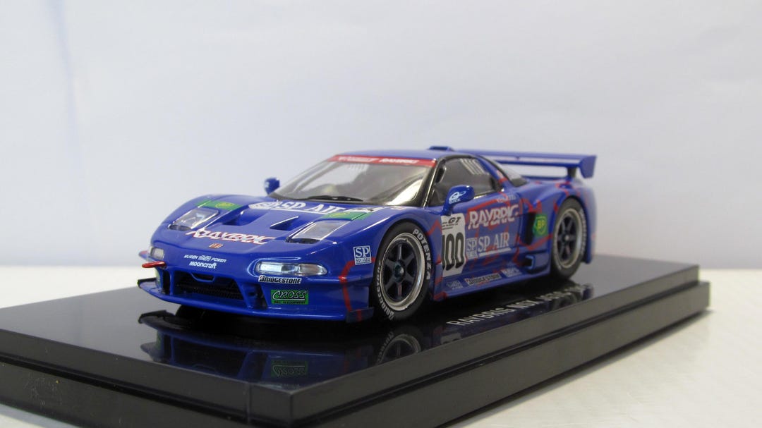 Honda NSX 100 JGTC 1997 Raybrig, Ebbro, Box. Scale Diecast Model 1:43 ...