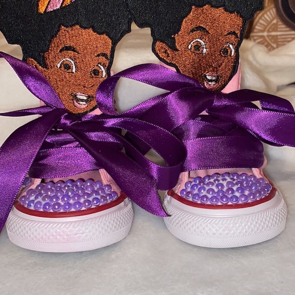 Custom Birthday Shoes Gracie - Etsy