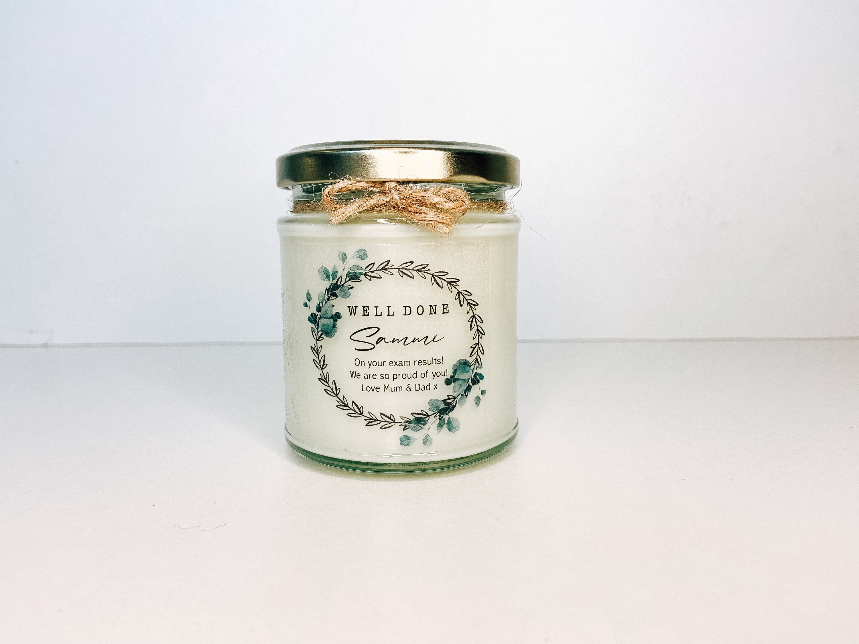 Well Done Gift Well Done Candle Well Done Personalised - Etsy UK