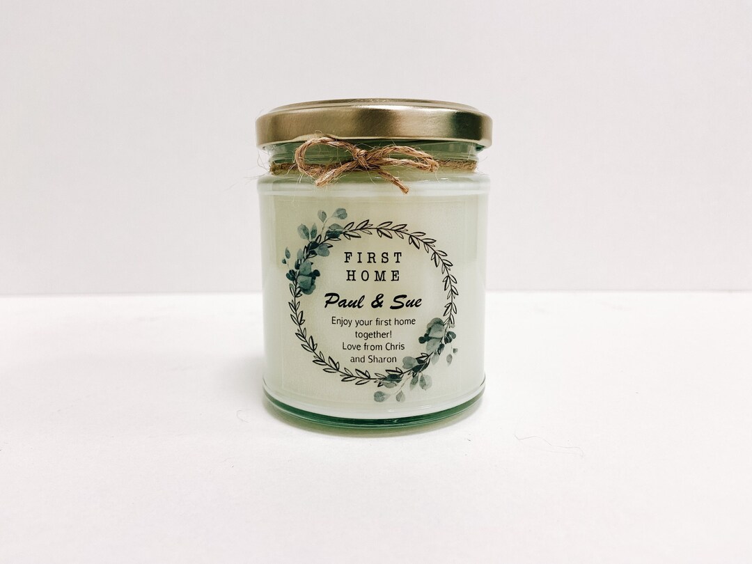 First Home Candle - First Home Gift - New Home Gift for Couples - New ...
