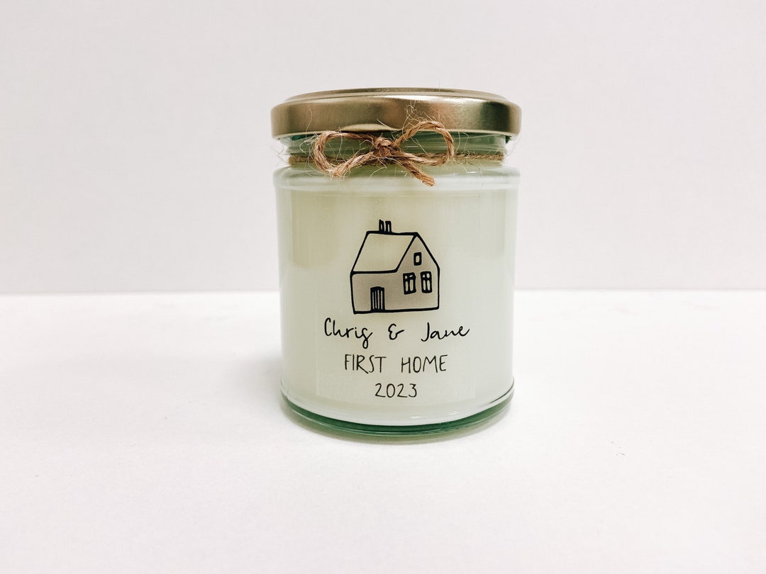 First Home Candle - First Home Gift - New Home Gift for Couples - New ...