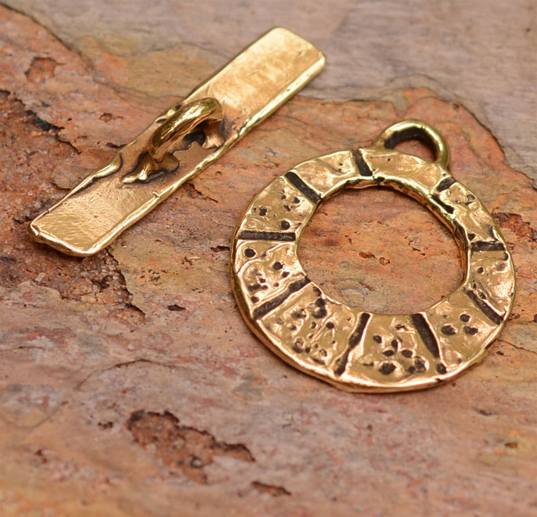 Bronze Round Toggle Set, LD-57-A/B - Etsy