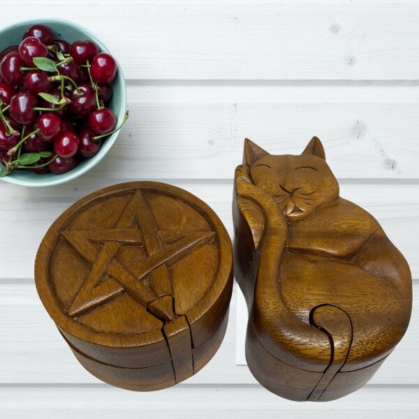 Secret Compartment Box - Etsy