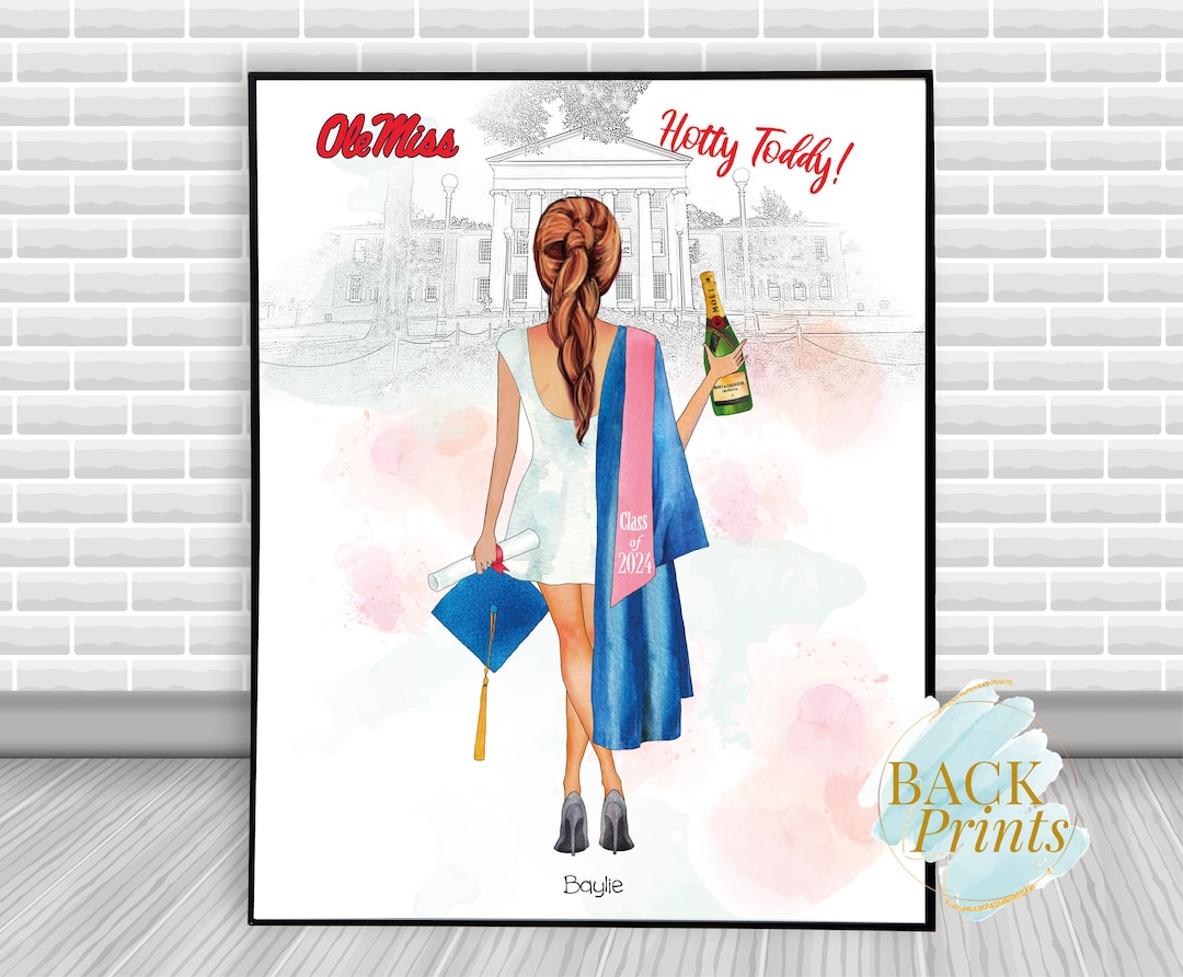 Ole Miss, Graduation Gift, Personalized Gift, Ole Miss Print ...
