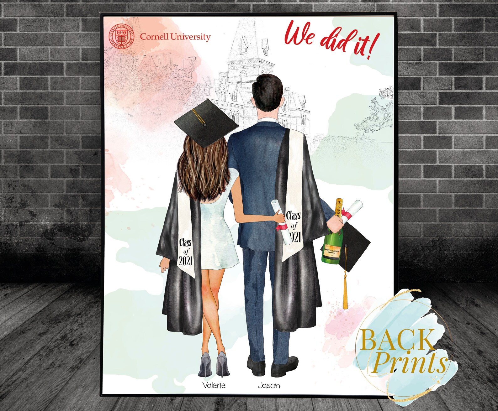 Graduation gift Boyfriend graduation Graduation print | Etsy