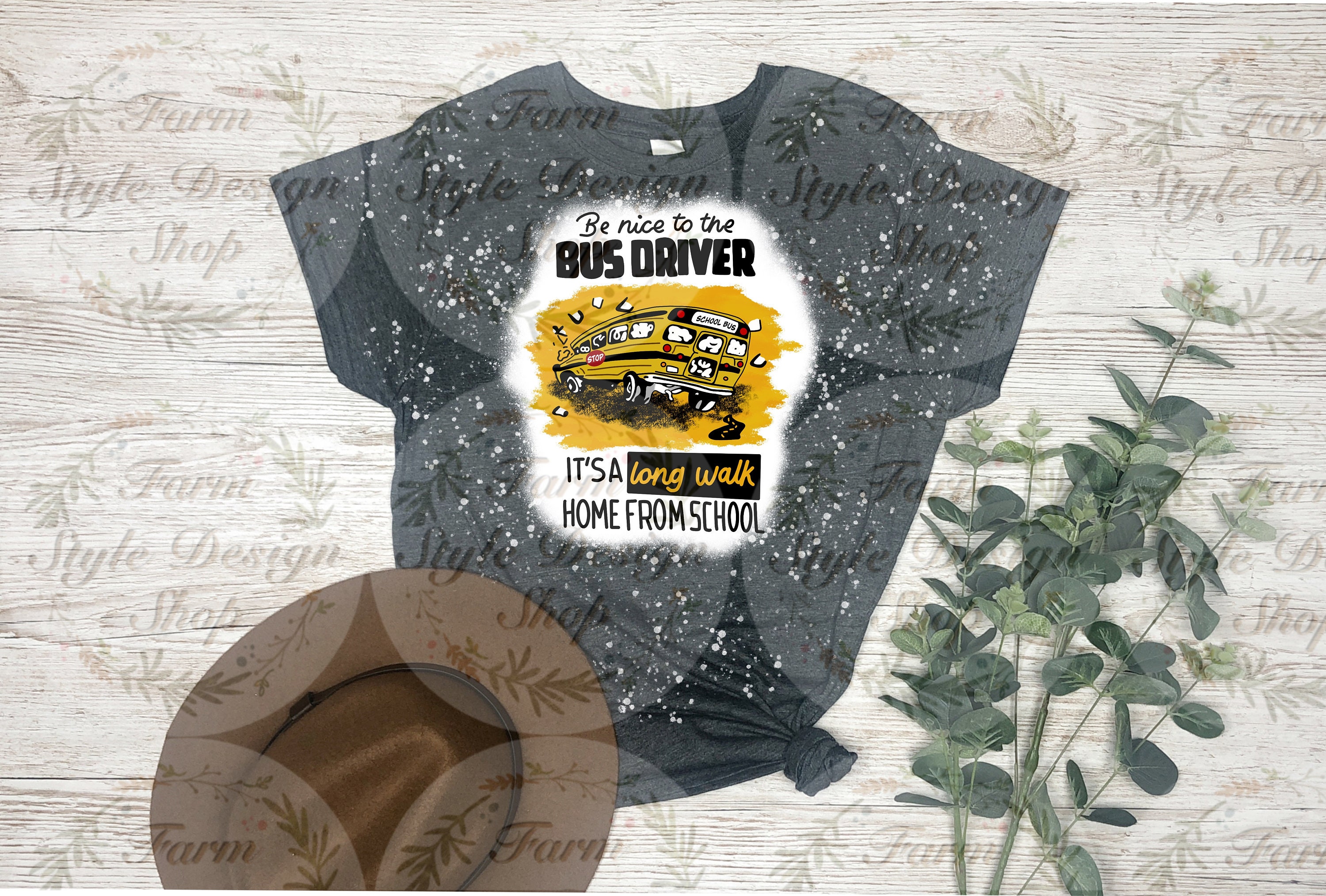 Bus/bus Driver Sublimation T Shirt Digital Download - Etsy