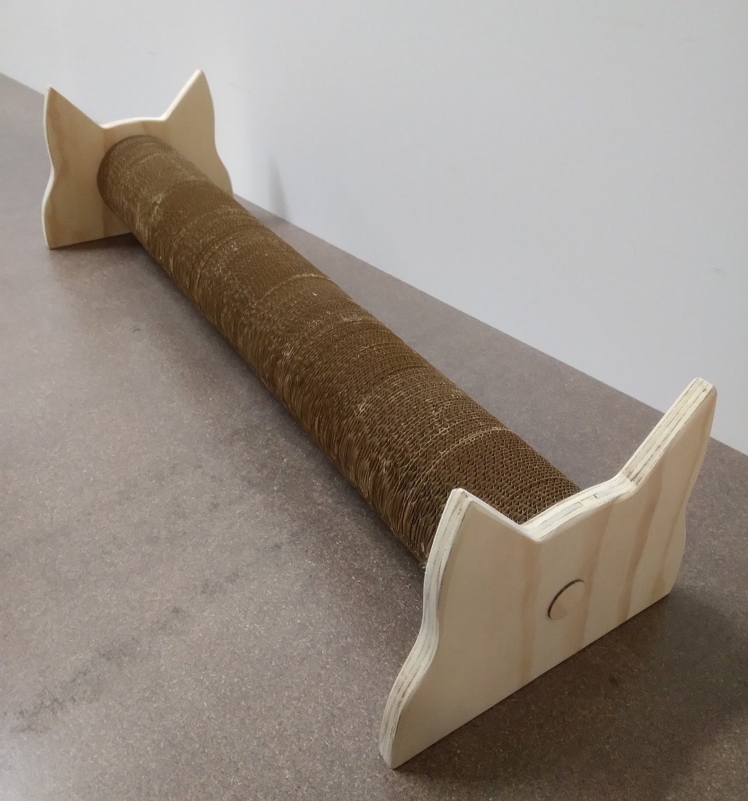 Horizontal Cardboard Floor Scratcher/cat Shelves/cat Climbing Wall ...