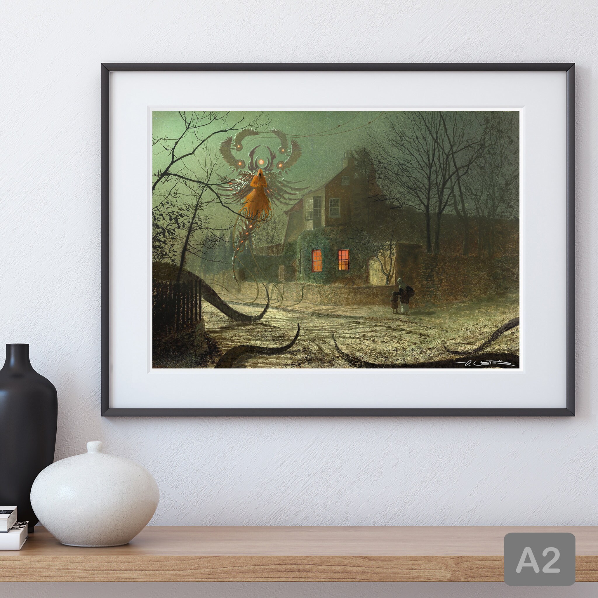 Art Print Hastur Cthulhu Avatars Lovecraft Inspired - Etsy