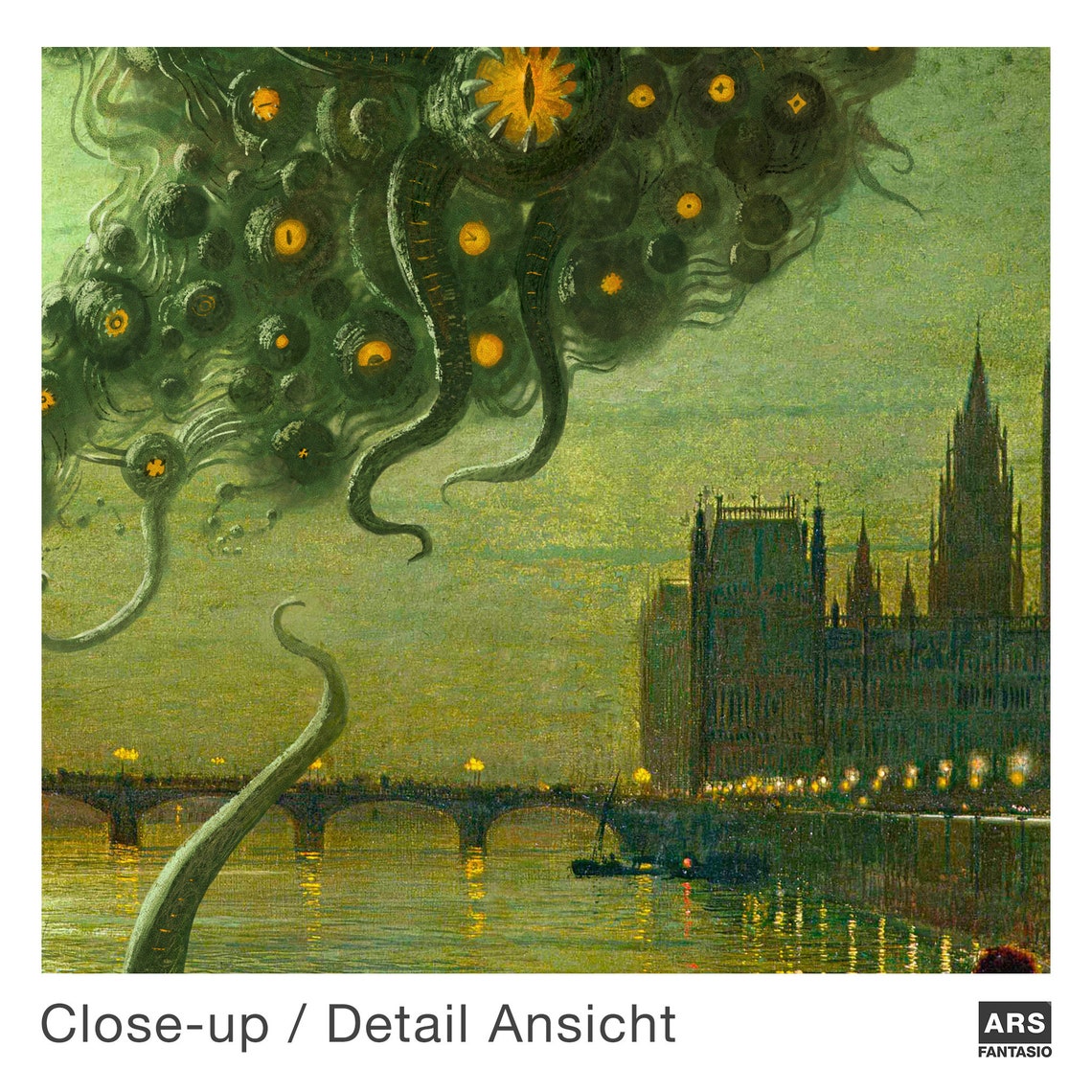 Art Print Yog Sothoth Cthulhu-avatars Printed With - Etsy