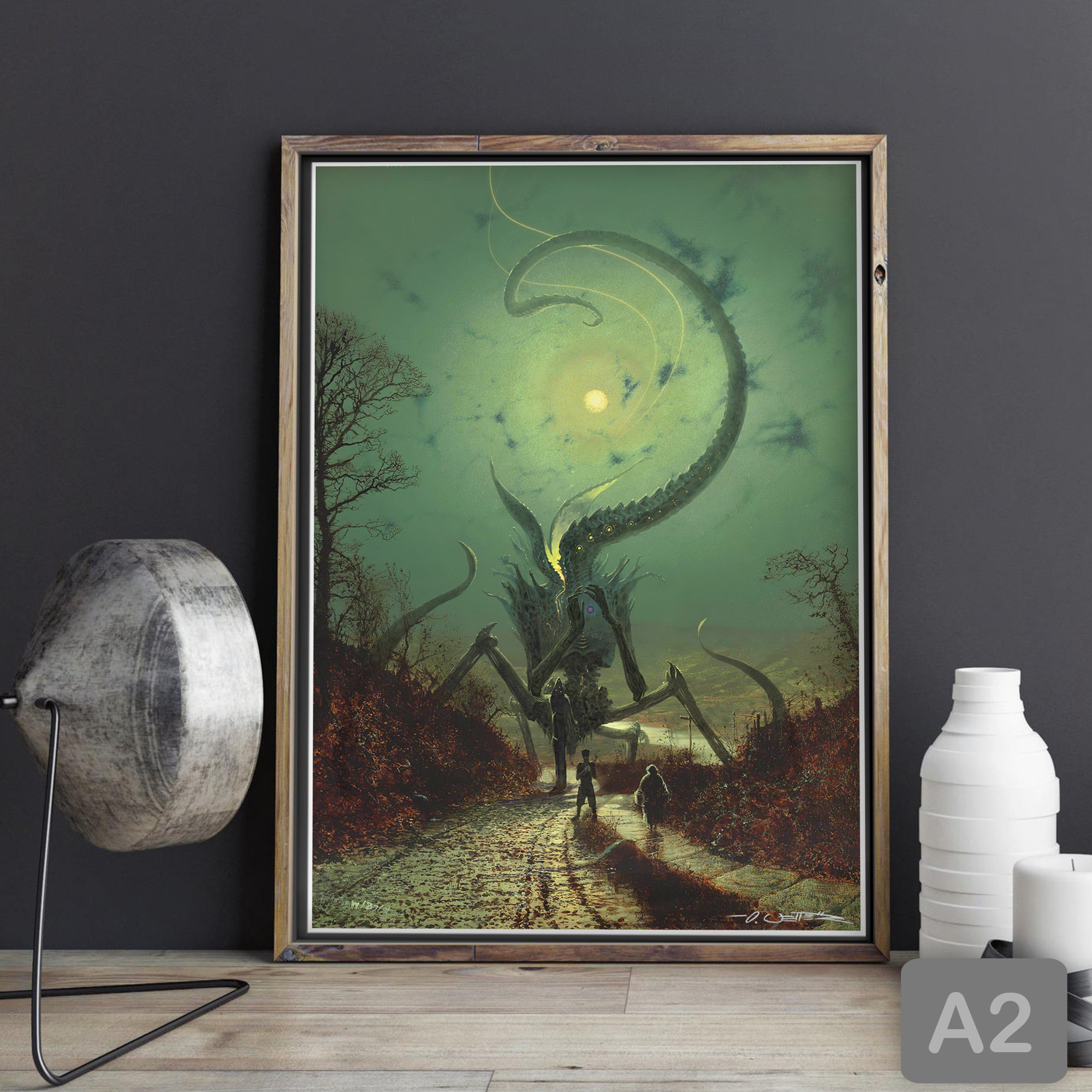 Art Print Nyarlathotep Cthulhu Avatars Lovecraft Inspired - Etsy UK