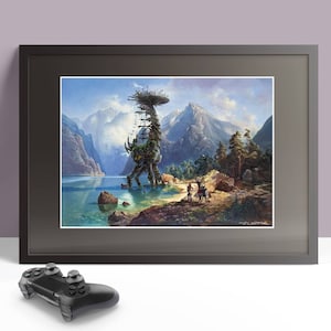 Art Print HZD Coming Home, Longneck Landscape, Printed With Archival ...