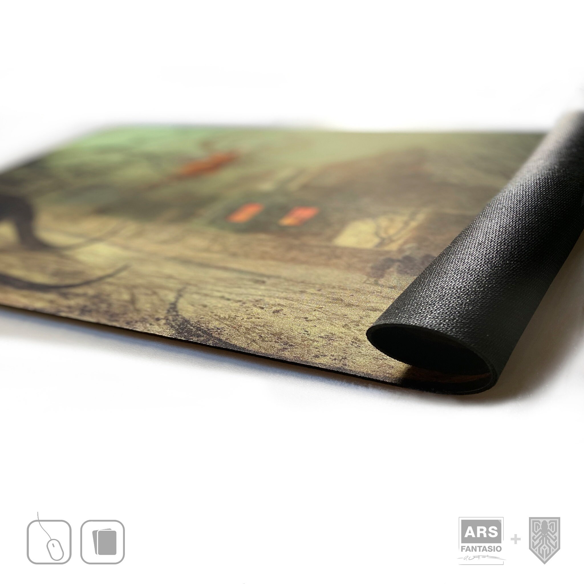 Hastur - Cthulhu Avatar Playmat, Lovecraft Inspired Fantasy Art Desk ...