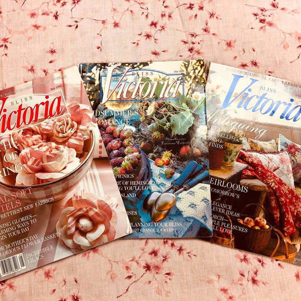 Victoria Magazine - Etsy