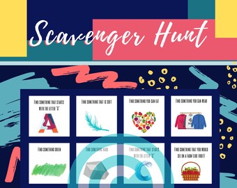 Printable Indoor Scavenger Hunt for Kids Snow Day Fun Easy - Etsy