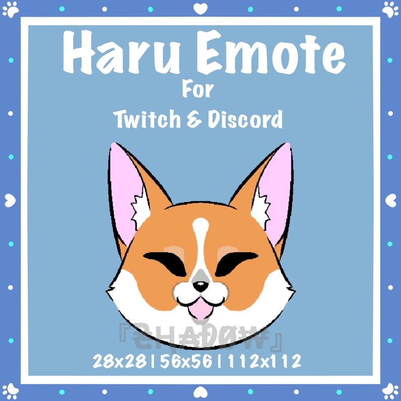 Haru Emote! - Etsy