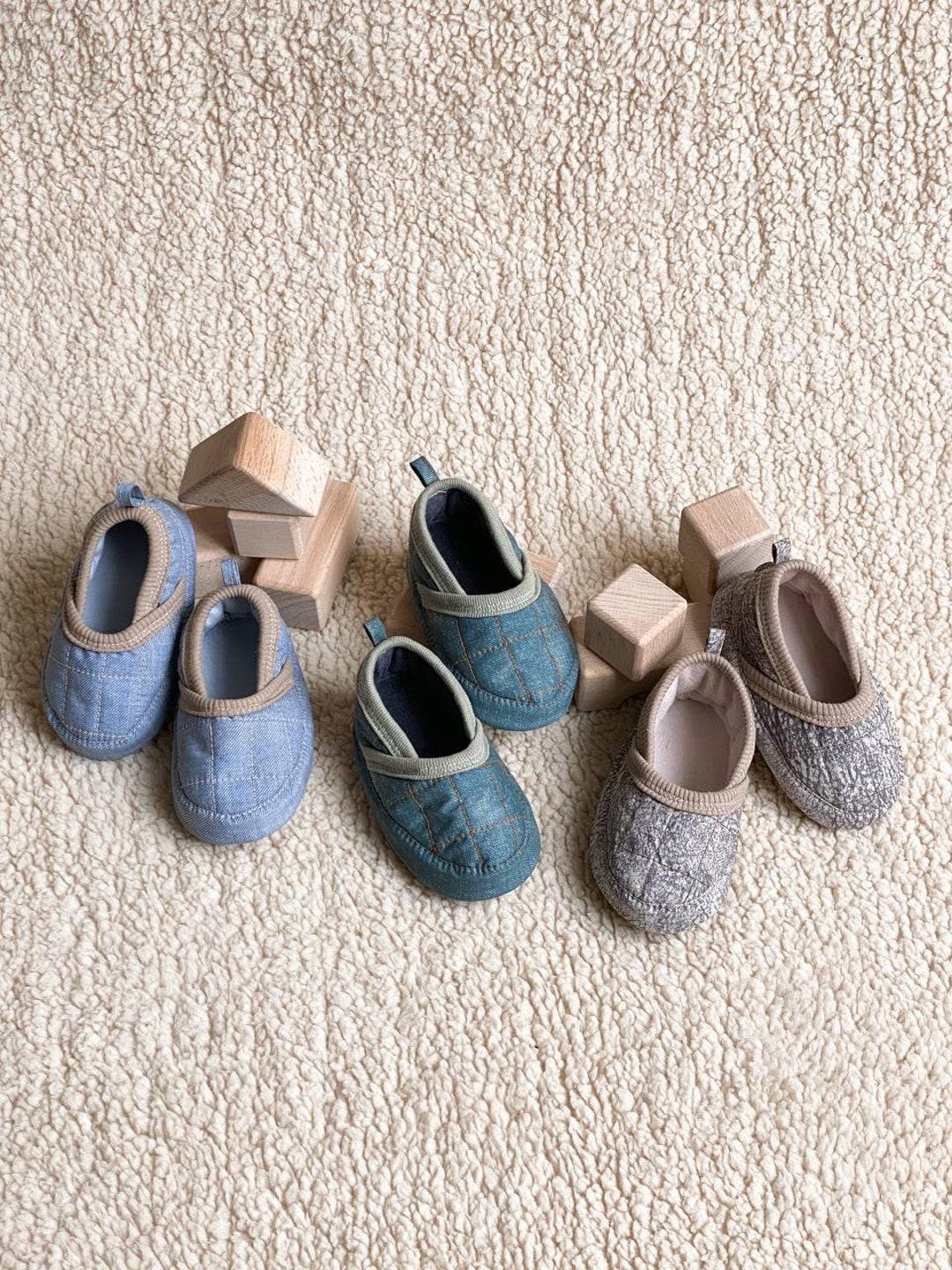 Childrens Handmade Slippers for Baby - Etsy
