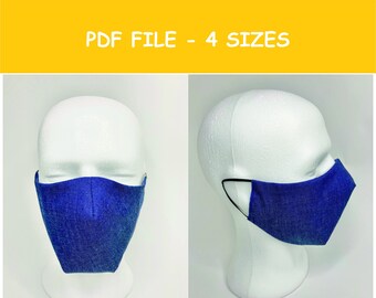 Extra Large Mask Pattern - Etsy