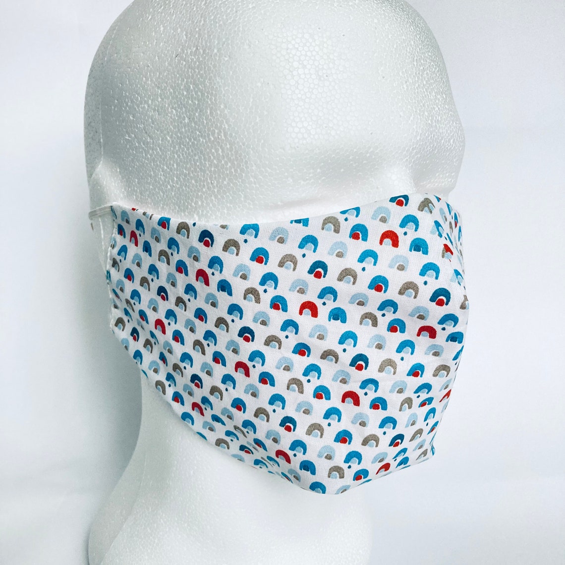 Face Mask Pattern Template Face Mask Sewing Pattern Digital Download 5 ...