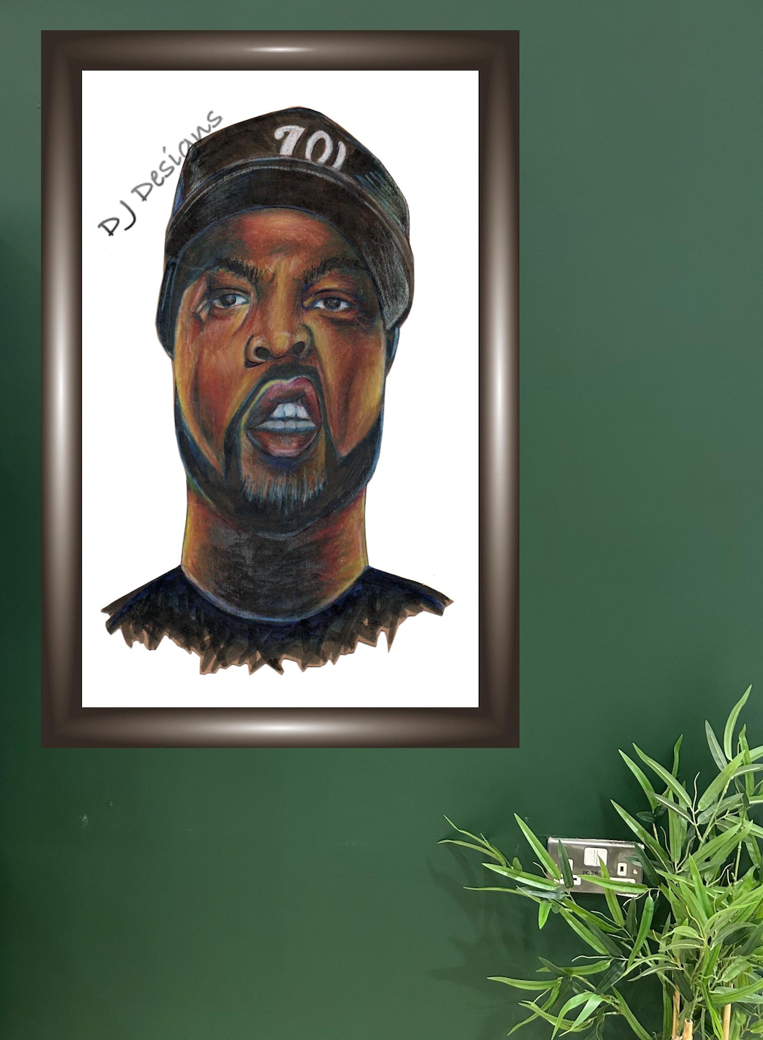 Ice Cube Pop Art Wall Art Wall Decor Digital Poster Graphic Design ...