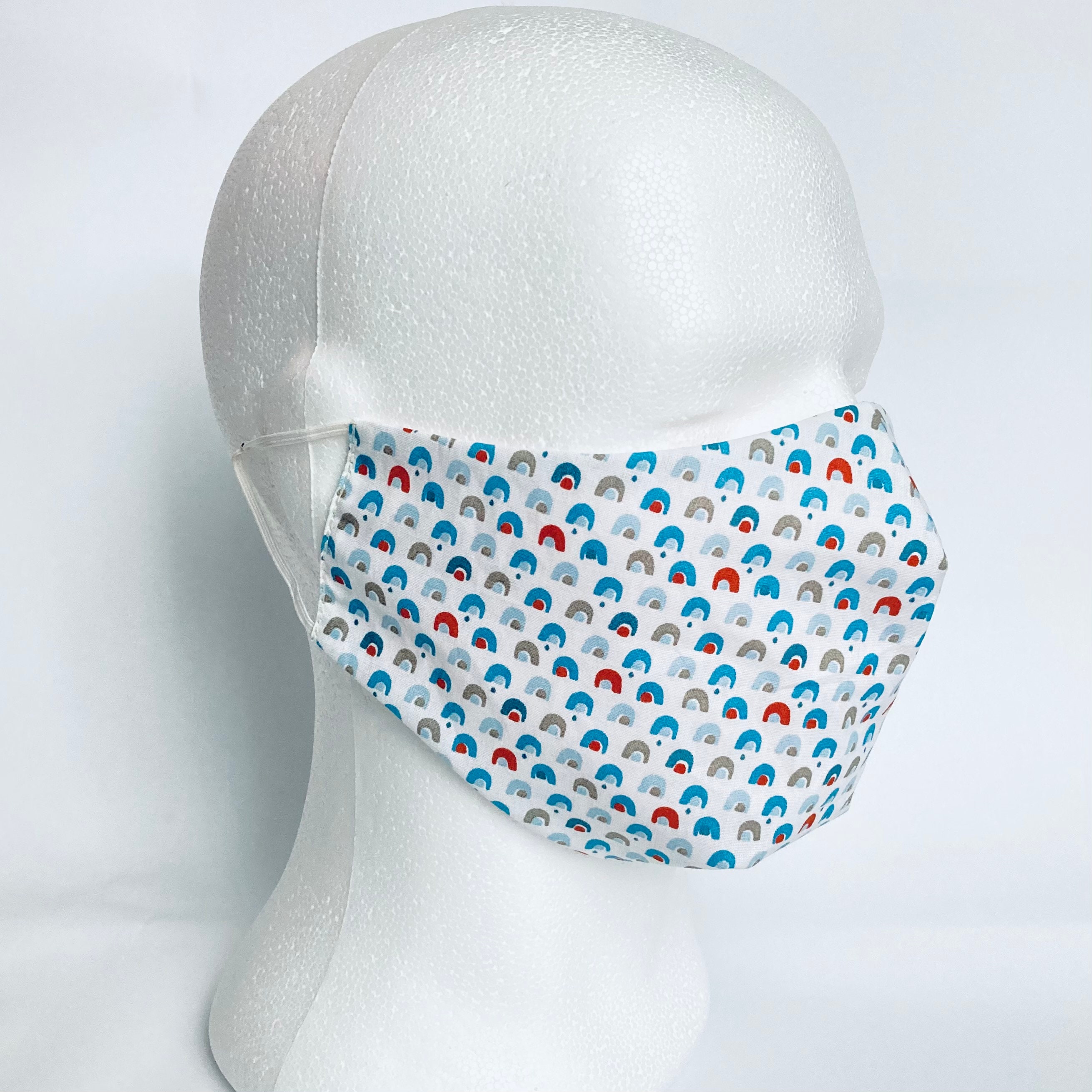 Face Mask Pattern Template Face Mask Sewing Pattern Digital Download 5 ...