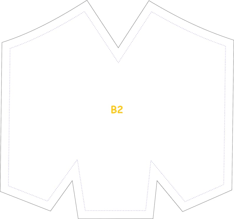 PDF Face Mask Pattern Template Adult Face Mask Sewing Pattern Digital ...