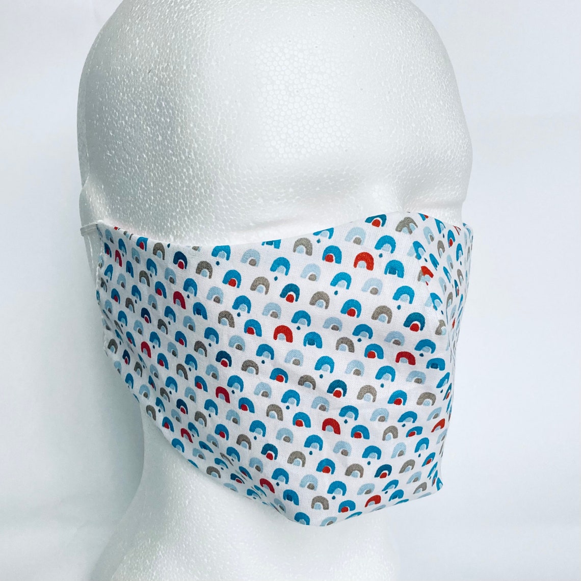 Face Mask Pattern Template Face Mask Sewing Pattern Digital Download 5 ...