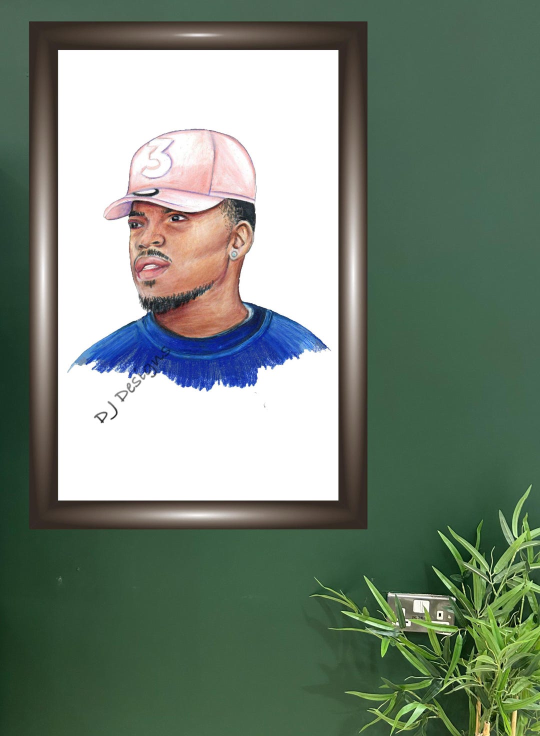 Chance the Rapper | Pop Art | Wall Art | Wall Decor | Graphic Design ...