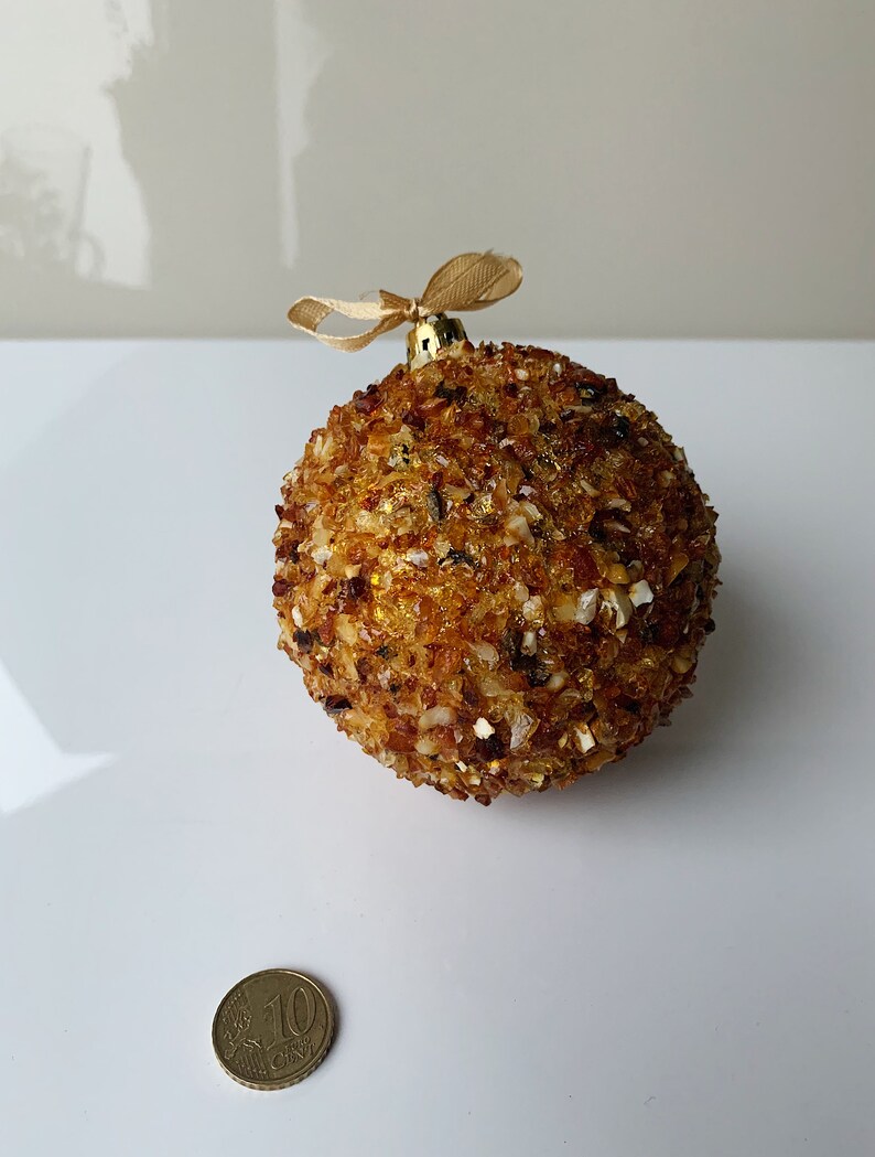 Christmas Tree Decoration With the Natural Baltic Amber | Amber ...