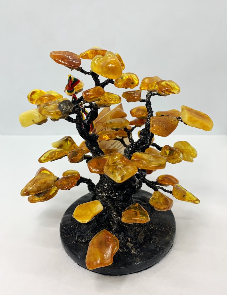 Amazing Natural Baltic Amber Tree. Luxury Present or Decoration for ...