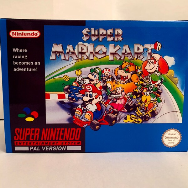 Super Mario Kart - Etsy UK