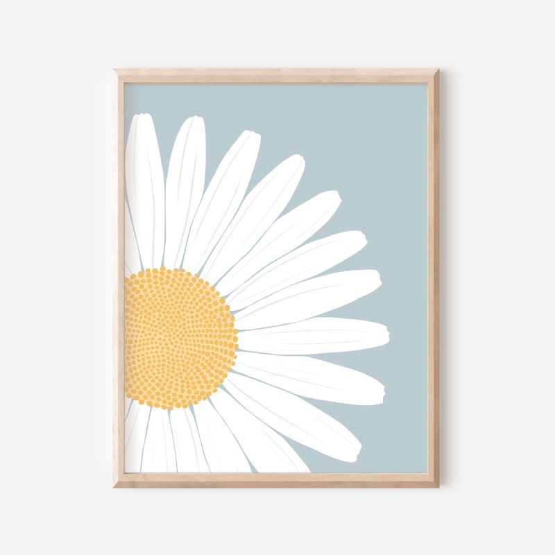 Daisy Wall Art - Etsy