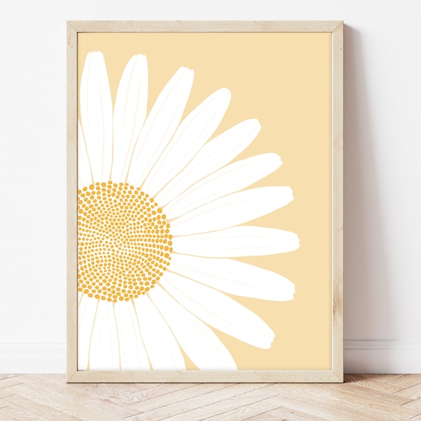 Daisy Wall Art - Etsy