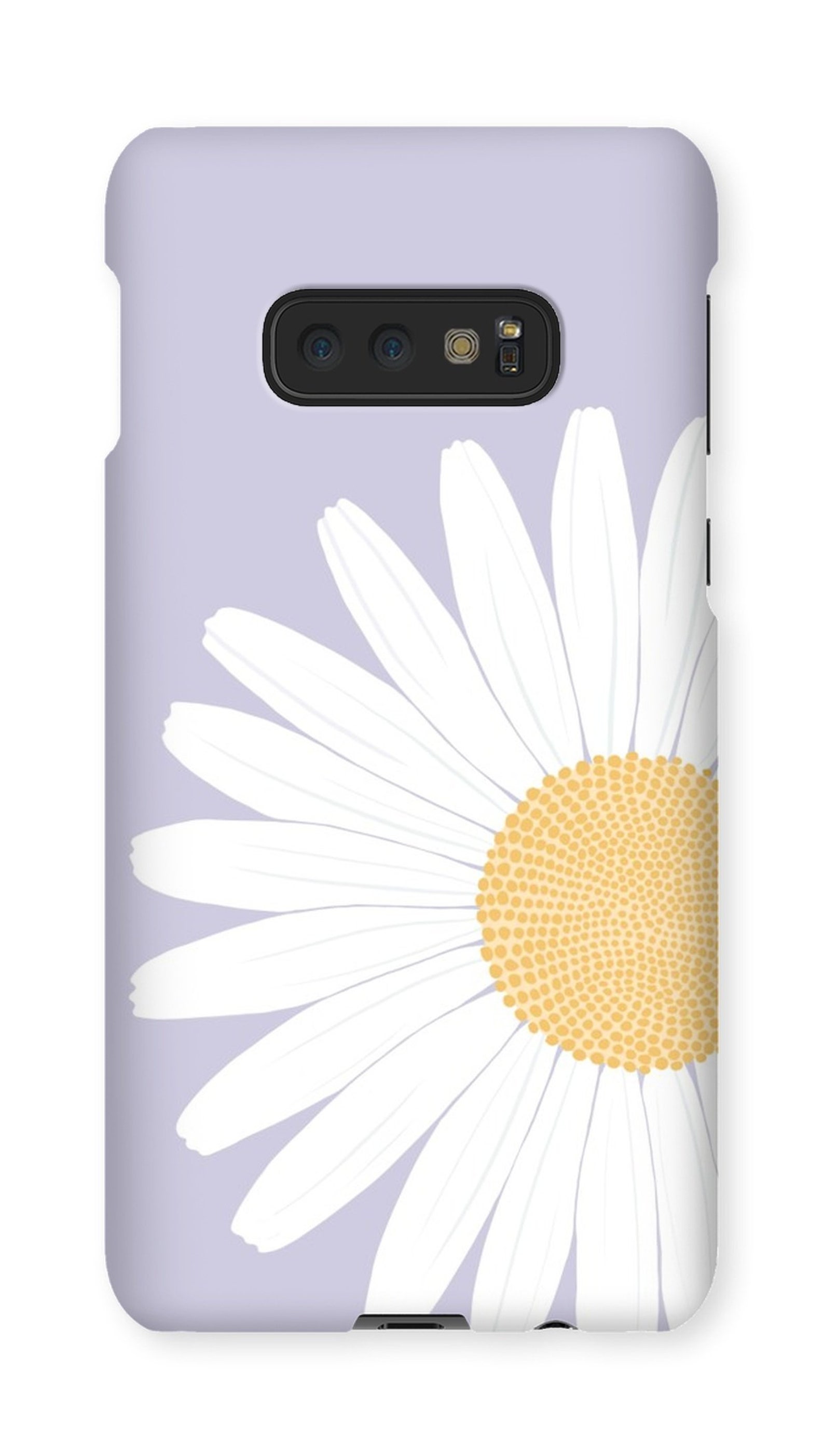 Lilac floral phone case personalised daisy flower on purple | Etsy