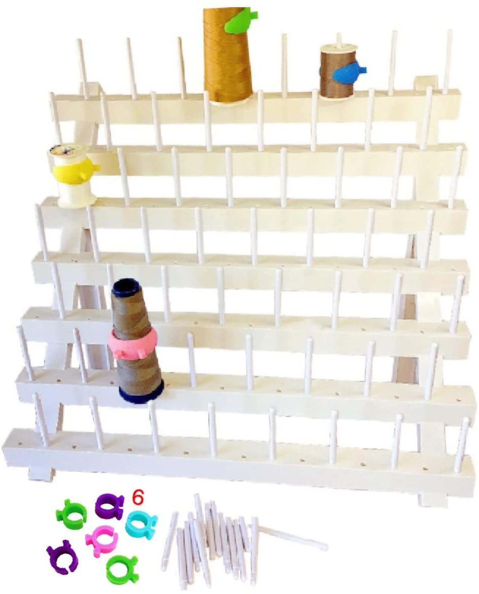 Peavytailor 70 Spool Thread Holder Thread Rack Spool Stand for Sewing ...