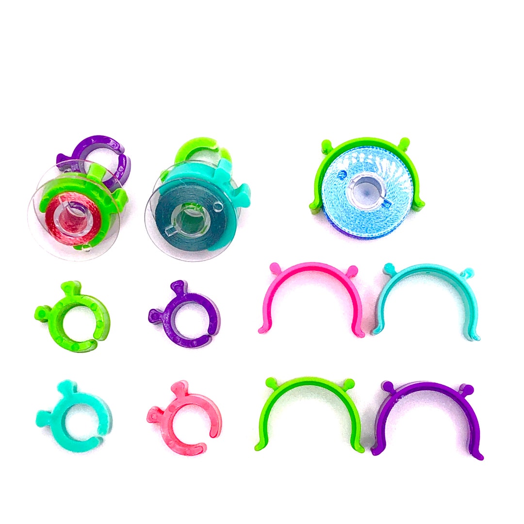 Peavytailor Combo Bobbin Clips 12pcs (#12) +12pcs (#21) Bobbin Clamps ...