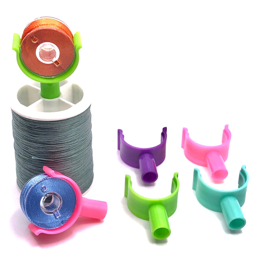 Peavytailor 60 Pcs (#2) Bobbin Holders With Handle Part. the Bobbin ...
