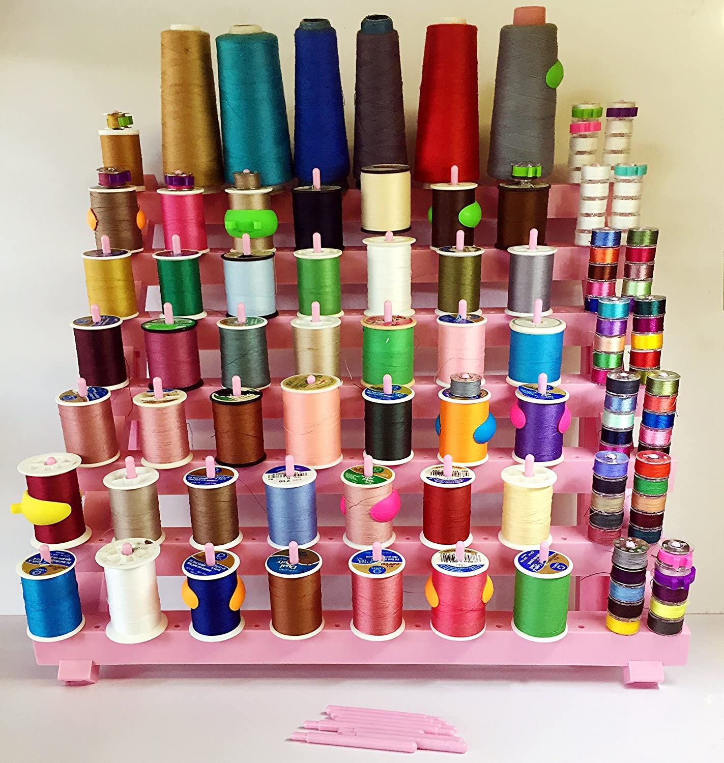 Peavytailor 70 Spool Thread Holder Thread Rack Spool Stand for Sewing ...