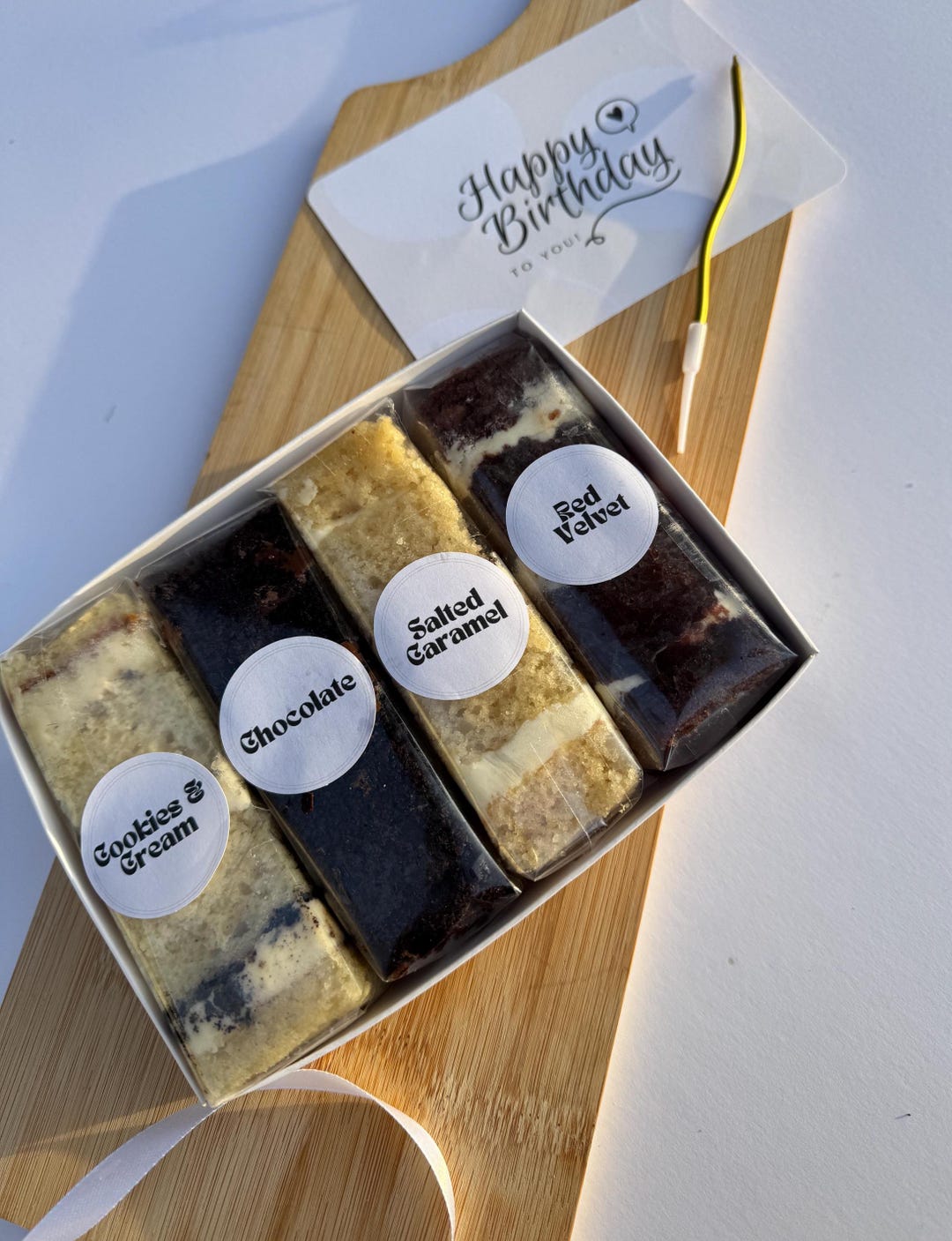 Cake Slice Tasting Box, Letterbox Cake, Cake Selection Box - Etsy UK