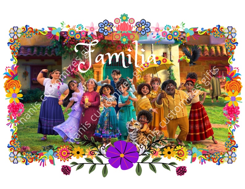 Encanto Familia PNG Archivo para camiseta | Etsy España