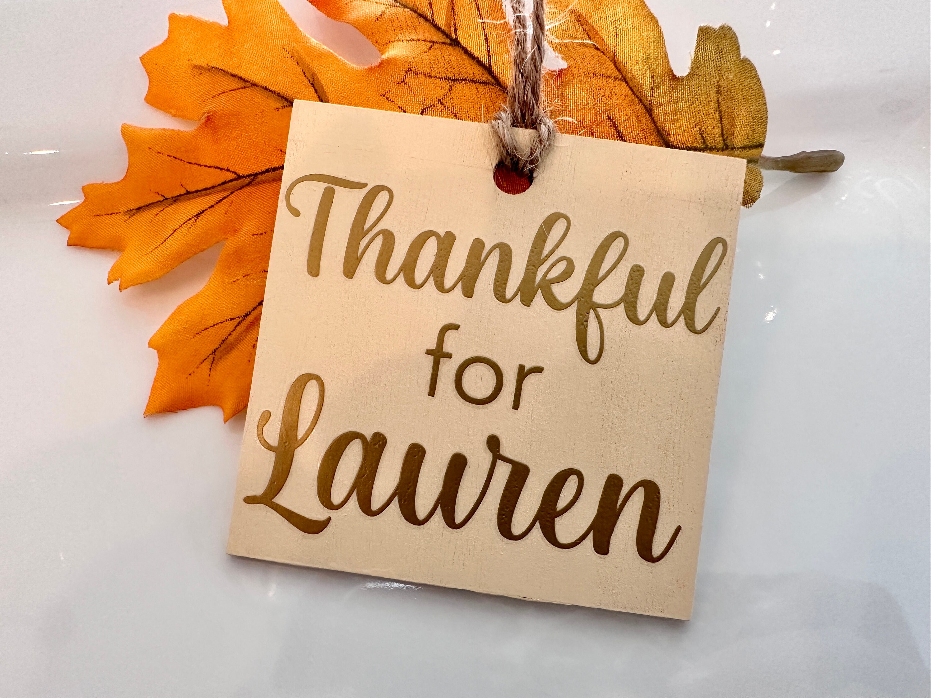 Thanksgiving Table Place Cards Friendsgiving Table Place - Etsy