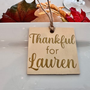 Thanksgiving Table Place Cards Friendsgiving Table Place - Etsy