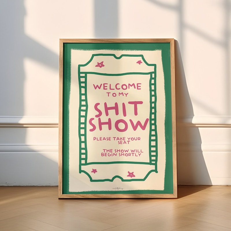 The 8 Show Poster - Etsy UK