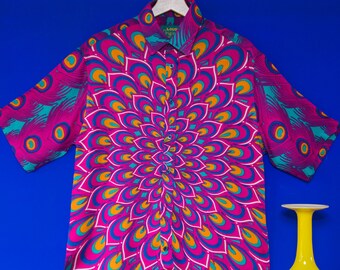 Loud Print Men Shirt - Etsy