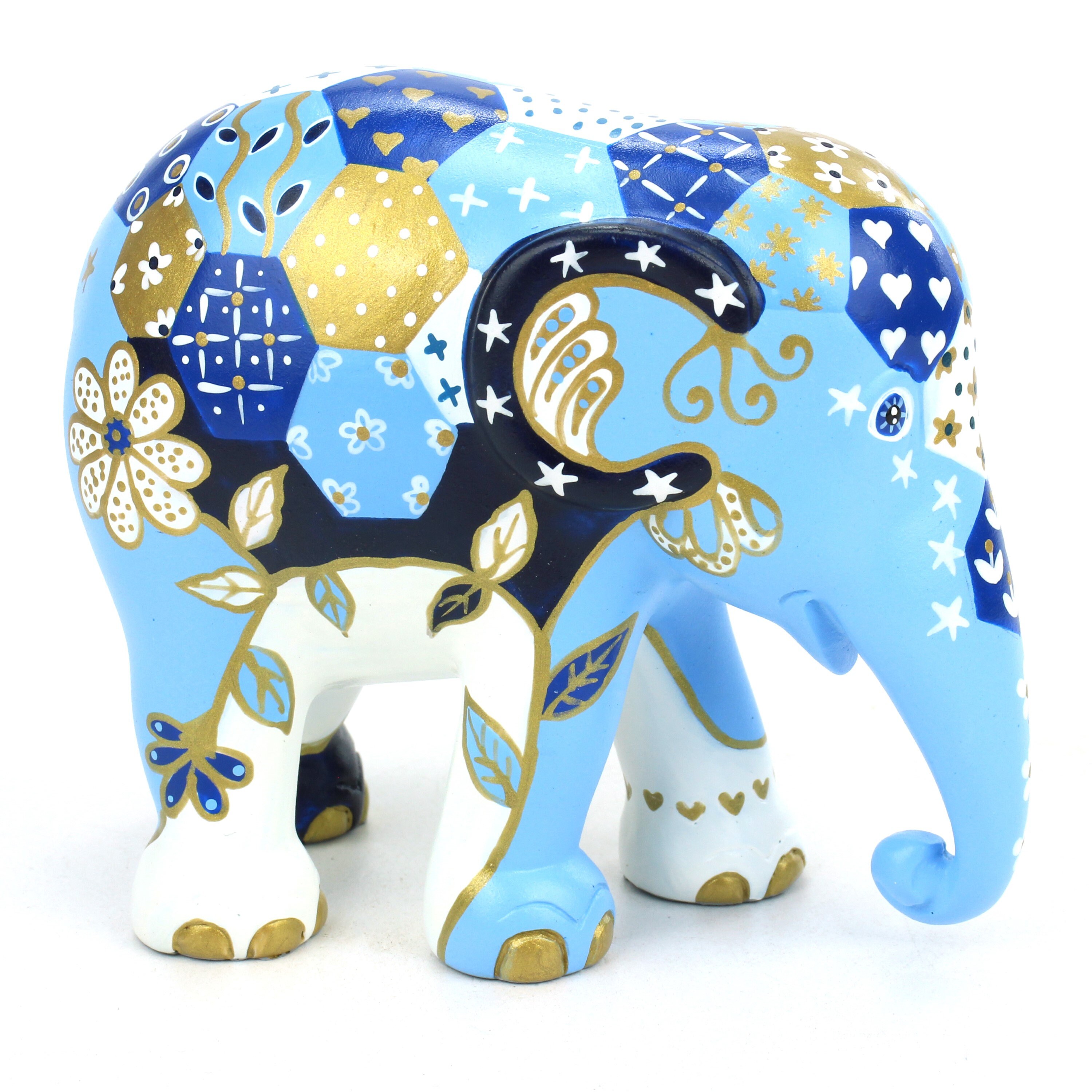 Patchie Indigo Replica Elephant Parade Ornament Collectable - Etsy