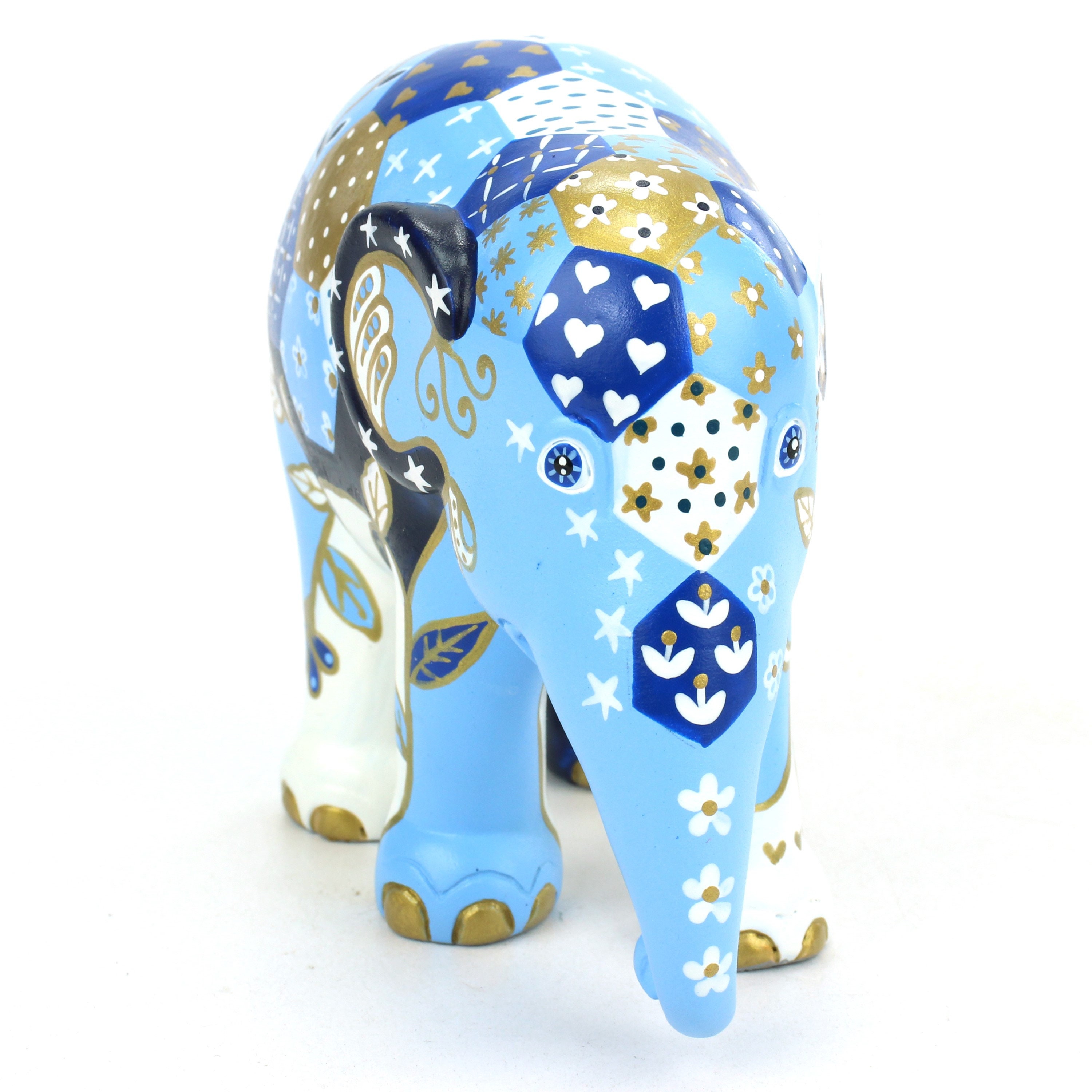 Patchie Indigo Replica Elephant Parade Ornament Collectable - Etsy