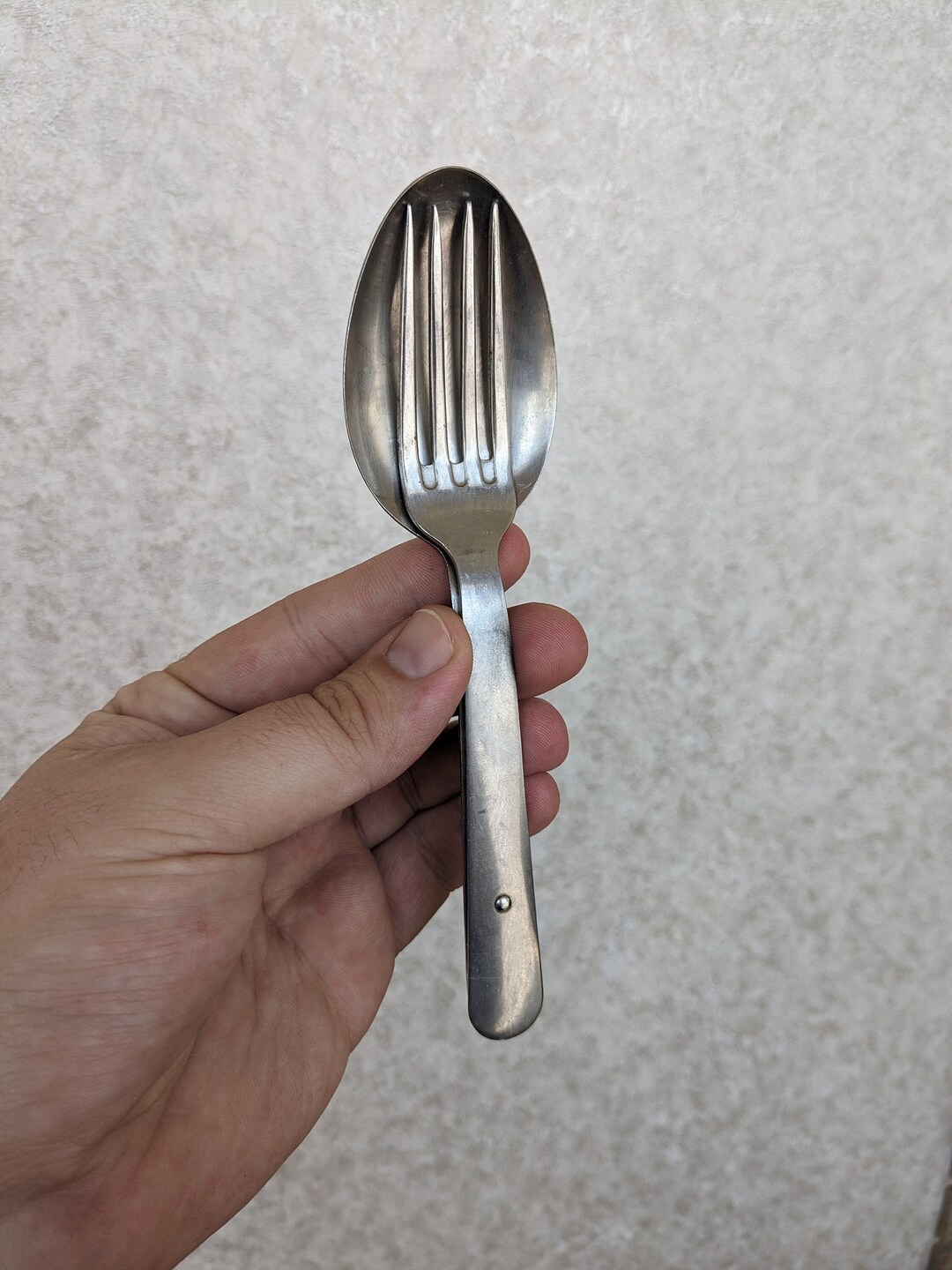 Vintage Swiss Wenger 1976 Military Issue Fork and Spoon - Etsy