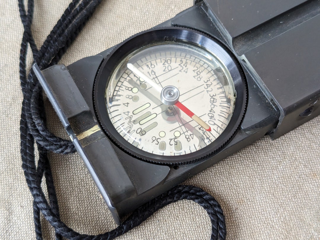 Vintage Swiss Army Recta Compass - Etsy