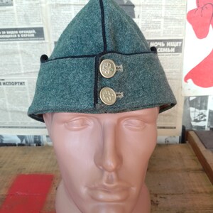 Rare 1940s Original WWII Switzerland Swiss Army Field Hat Cap World War ...