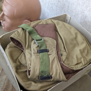 Vintage 1985 Soviet Airborne Paratrooper Winter VDV HELMET USSR 58 Size ...